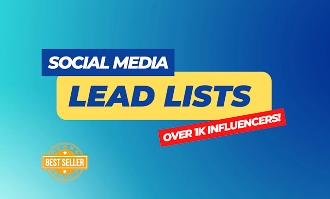 Build a targeted lead list with email, phone, username, and more by Marketstrike | Fiverr