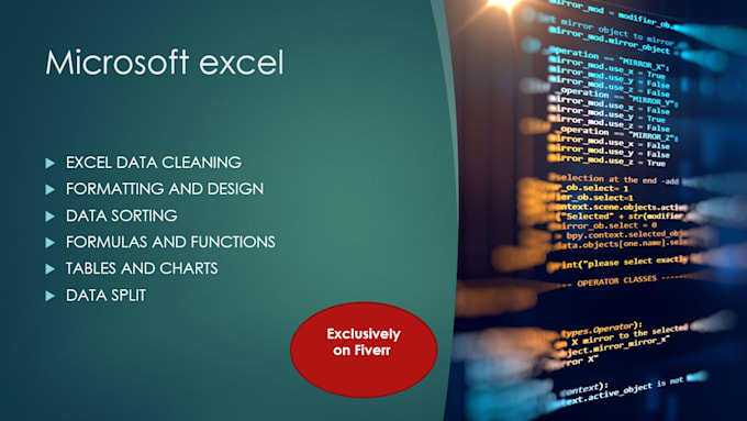 Do Formatting Excel Formulas Macros And Spreadsheets By Mehwish11627
