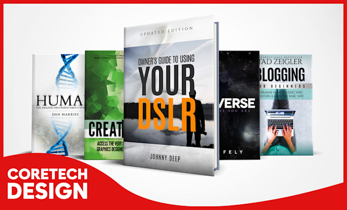 Do kdp ebook cover design, kdp cover, kdp ebook cover by Coretech_design | Fiverr