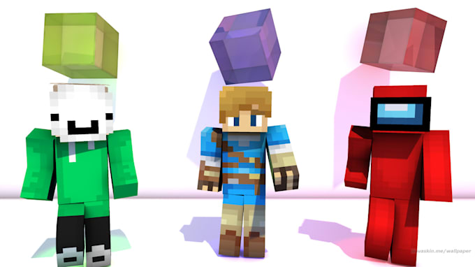 Design minecraft skins for you by Legologist | Fiverr