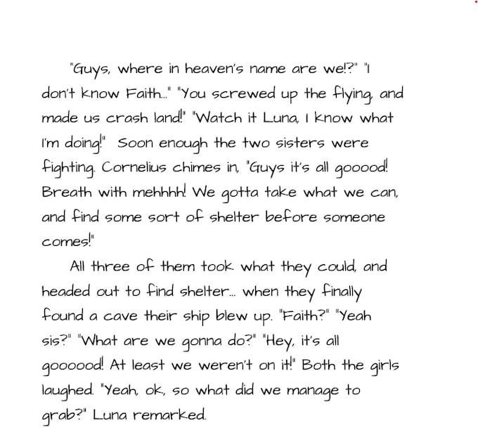 Make a romance or adventurous fanfic with your characters by ...