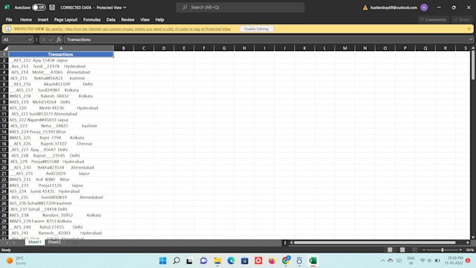 Do Ms Excel Data Cleaning Sorting And Formating By Ishikaratnawat Fiverr