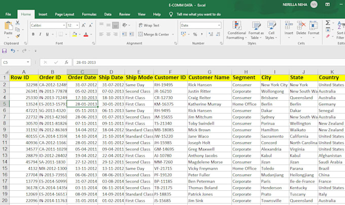 Do data entry , copy paste , data collection pdf to excel by Nehanerella | Fiverr
