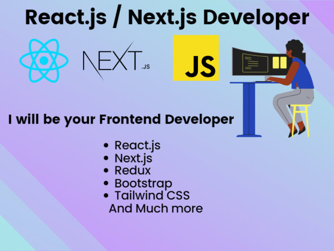 Be your frontend reactjs or nextjs developer by Imvivekkushwaha | Fiverr Be your frontend reactjs or nextjs developer by Imvivekkushwaha | Fiverr