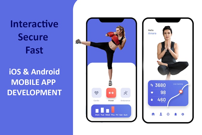 Develop interactive and secure ios and android mobile app development ...