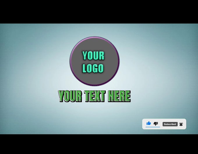 Create custom 3d logo animation intro for youtube by Shalommisganu | Fiverr