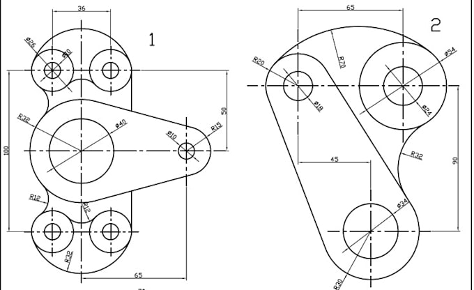Draw your basic 2d 3d and electrical projects in autocad by ...