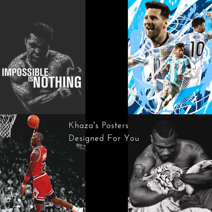 Create a poster to do with celebrities, athletes or sports teams by ...