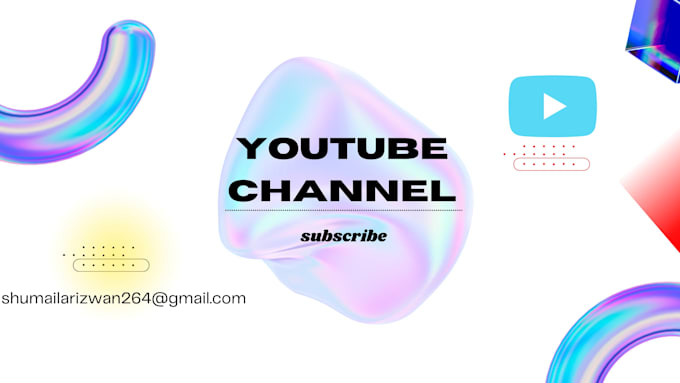 Create 3d youtube thambnils channal and good parformance for by Shumailarizwan5 | Fiverr
