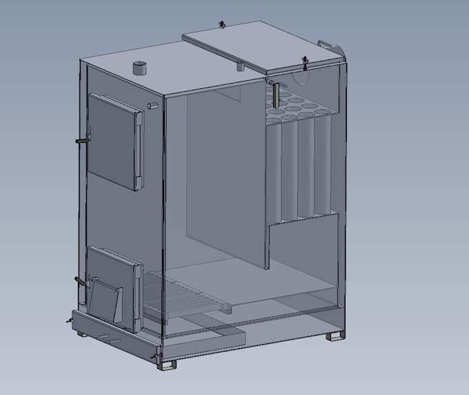 Design of solid fuel heating boilers by Pasha_ship | Fiverr