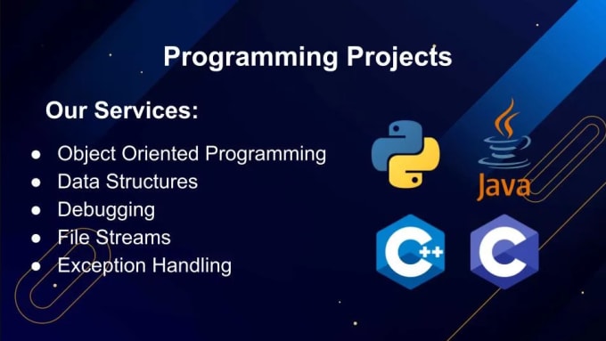 Code Cpp C Java Python C Sharp Projects For You By Codinghype Fiverr