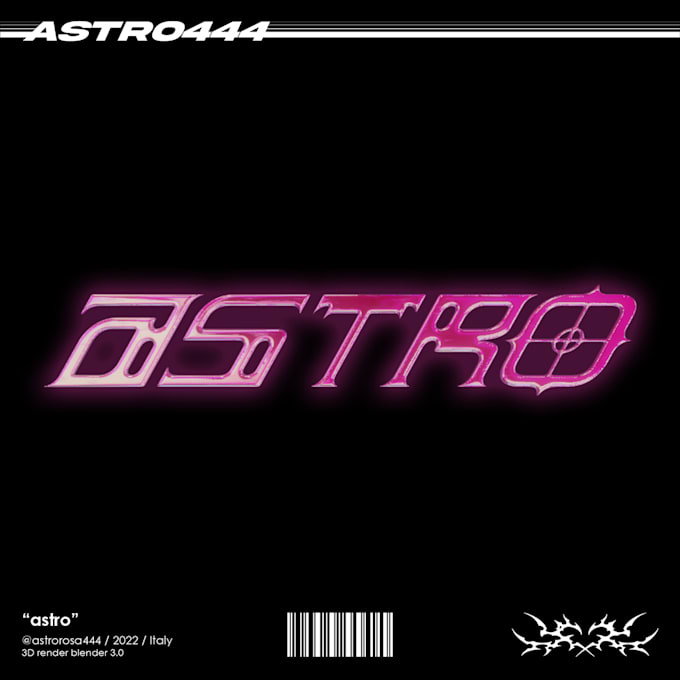 Draw a punk, gothic, chrometype logo by Marco_graphics | Fiverr