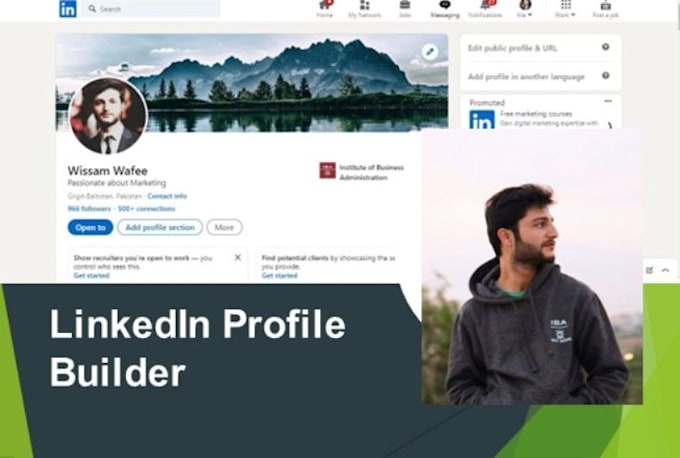 Build a professional linkedin profile for you by Wissamwafee | Fiverr
