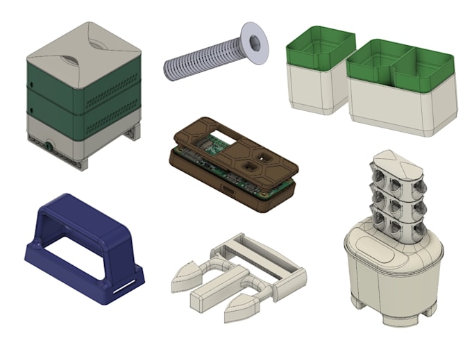 Make a 3d model, cad product design by Richardpospisil | Fiverr