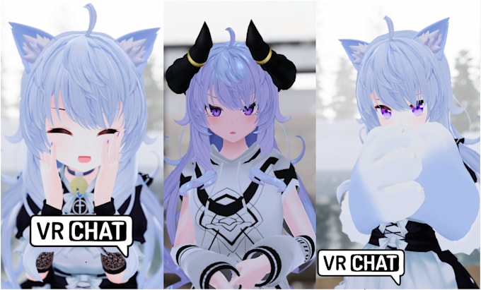 Do vr chat avatar, furry avatar, sfw, nsfw, 3d model for vrchat, vtuber, facerig by Vatargamz ...