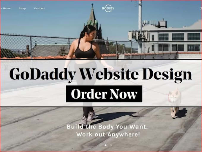 Build, design and redesign your godaddy website , godaddy ecommerce website by Hendrx_web | Fiverr