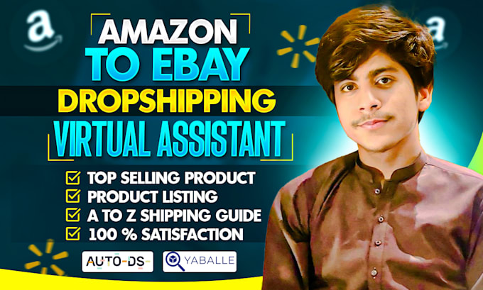 Be your ebay virtual assistant amazon to ebay dropshipping ecommerce ...