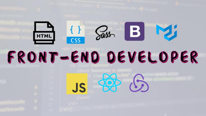 Create A Responsive Website Frontend Using Html Css Sass Javasript React Js Etc By Mojahid92