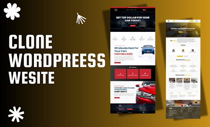 Copy, clone, redesign , duplicate wordpress website by Ar_creatorss | Fiverr