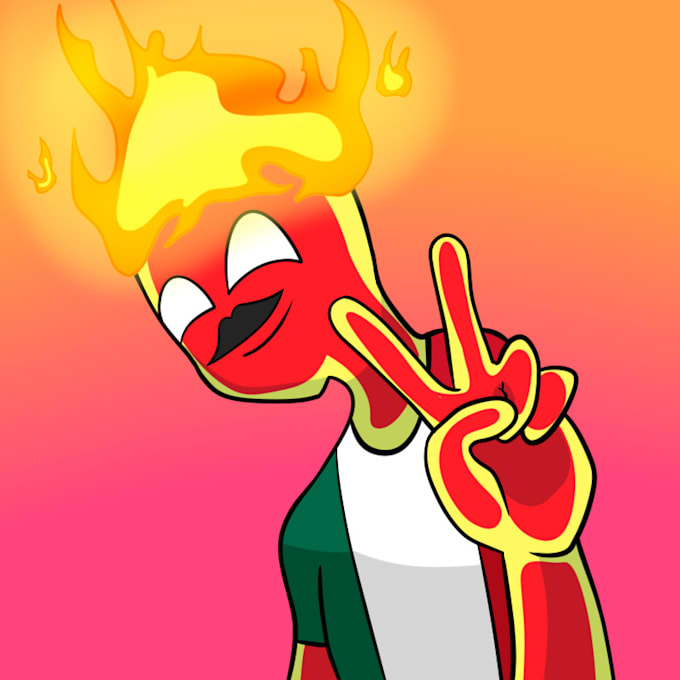 Draw pfp for content creators by Blood_spider | Fiverr