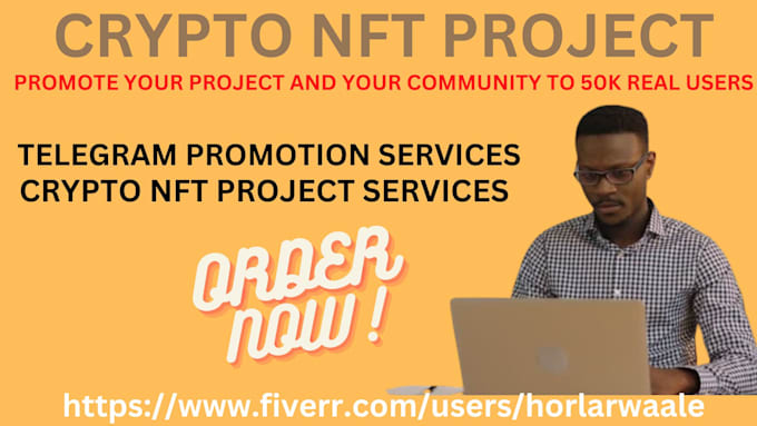 Viral crypto nft project, telegram promotion, telegram mass dm, telegram scraper by Horlarwaale ...