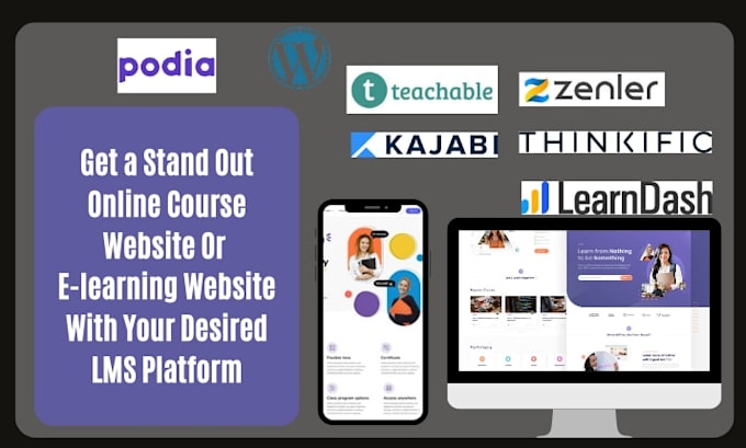 Create an online course website or elearning website by Albertbrainiac ...