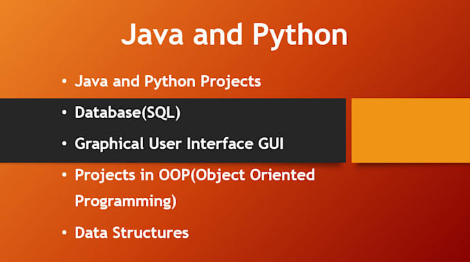 Do programming projects and assignments in java, python by Alikummail ...