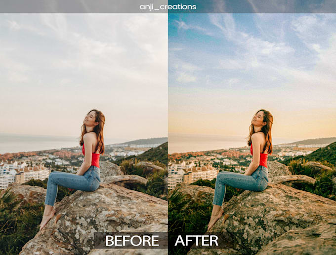 Do color grading and retouching for any photo by Anji_creations | Fiverr