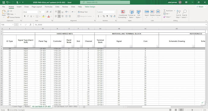Creat io list for plc programming by Digitalspace22 | Fiverr