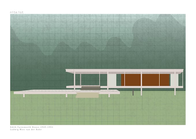 Make an architectural drawing poster by Niteist | Fiverr