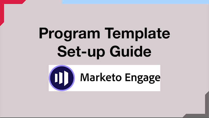 Create marketo program and campaign templates by Elisesstieren | Fiverr