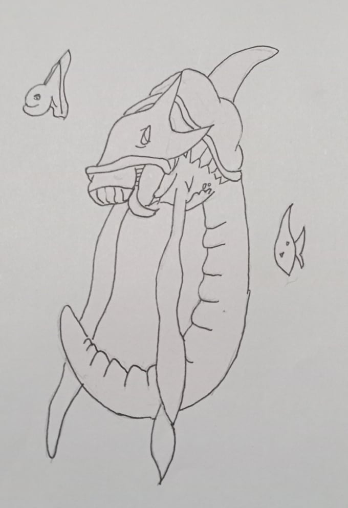 Draw any nonhuman creature or object by Coolkid04 | Fiverr