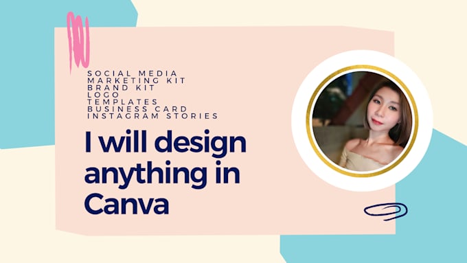 Design eye catching social media kits in canva by Cutetickles | Fiverr