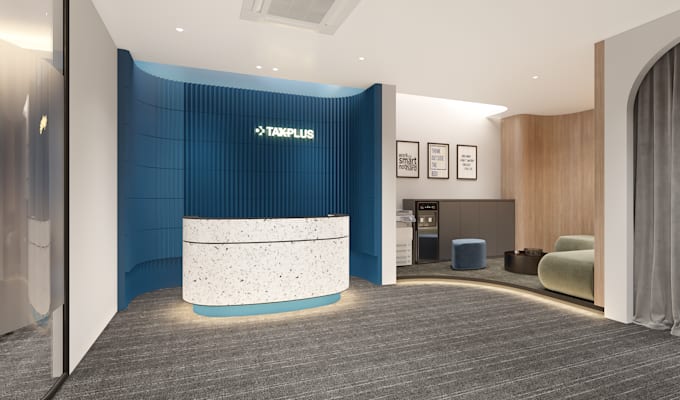 Design an impressive office with realistic renders by Fei_studio68 | Fiverr