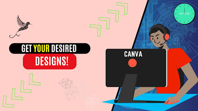 Get your desired design on canva by Alisameed32 | Fiverr