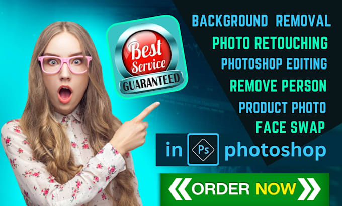 Do photoshop editing and background remove immediately by Editorking12 ...