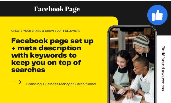 Set up your facebook page connect pixel write your keywords in meta ...