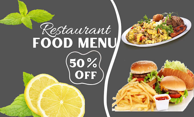 Do professional poster, menus,and invitation card design by ...