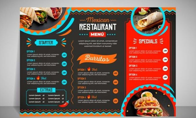 Design modern and professional restaurant menu, food menu, bar menu by ...
