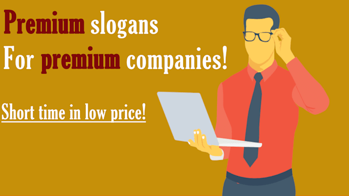 Create a perfect slogan or tagline by Caribbean_jones | Fiverr