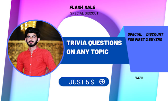 Provide high quality 800 plus unique trivia questions by Sulemanawan126 ...