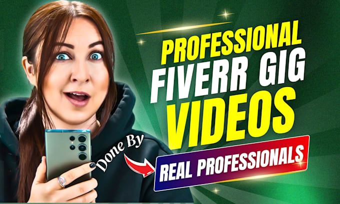 Create professional gig video for your fiverr gig by Fathimahafsa123 ...