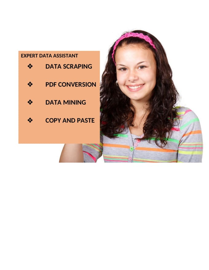 Do Data Mining Data Collection Copy And Paste Wed Scraping And Pdf Covert Job By Vickladi2929