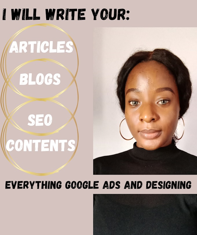 Write your articles and create your ad campaigns by Debsome | Fiverr