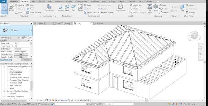 Draw your architectural drawings in revit or autocad by Eightarchitect ...