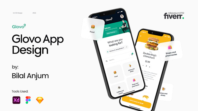 Design modern ui ux design, website layout, and app layout by ...