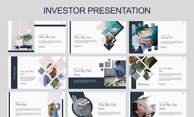 Design investor pitch deck, powerpoint presentation, investor ...