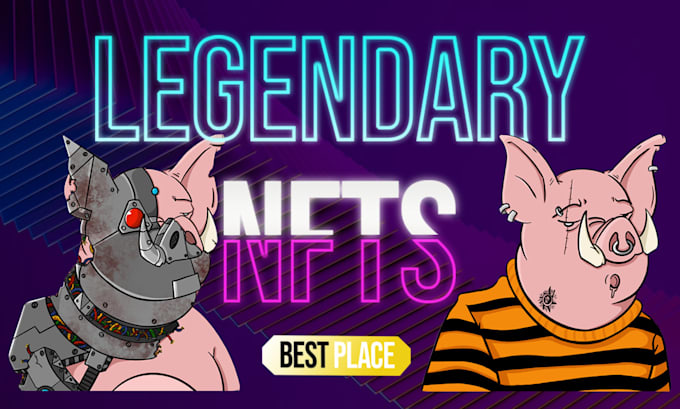 Design legendary nft collections for you by Barkindmrbck | Fiverr