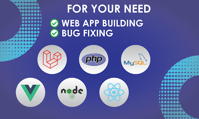 Create a web app for you using any php or javascript frameworks by Embarekmessai | Fiverr