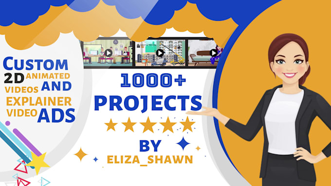Create custom 2d animated explainer video in 24 hours by Eliza_shawn ...